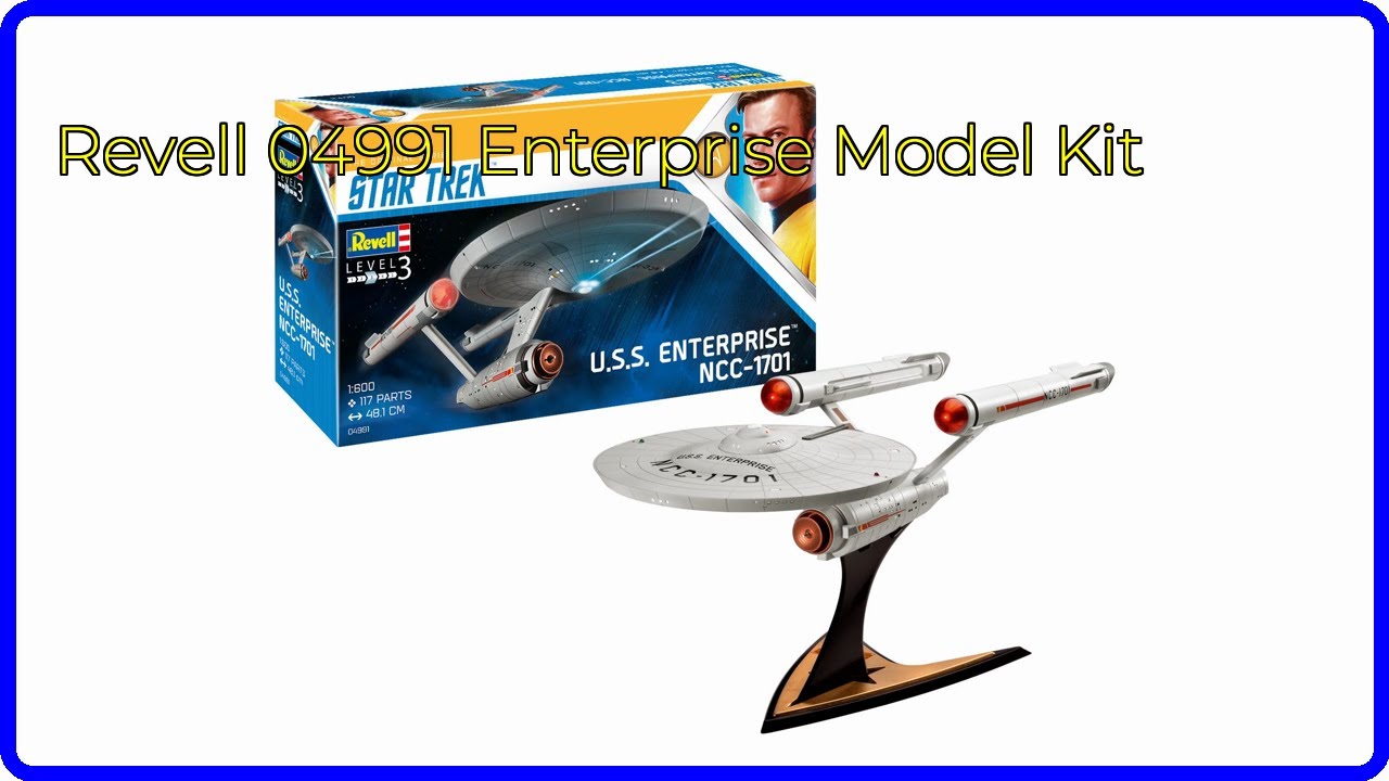 REVIEW (2024): Revell 04991 Enterprise Model Kit. ESSENTIAL details ...