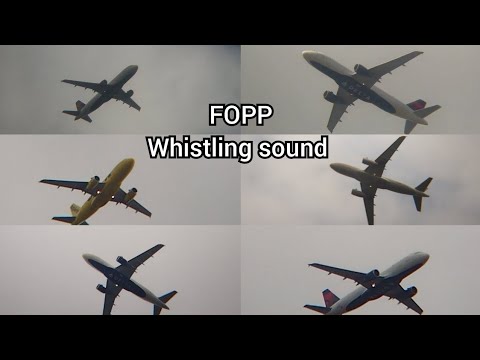 Airbus A320 family FOPP whistling sound - YouTube