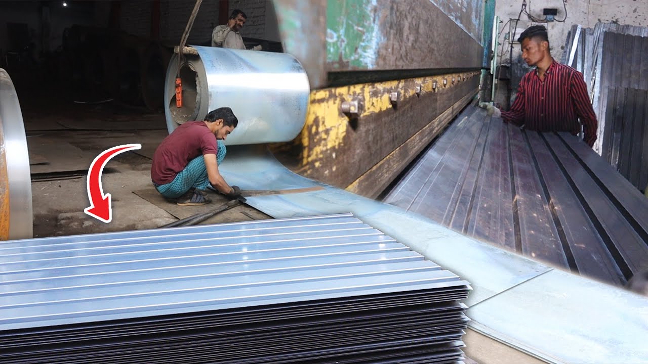 The Process of Iron Door Making | Metal Door Fabrication | How Iron ...