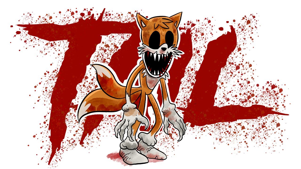 How to draw Tail Exe | From FNF - YouTube