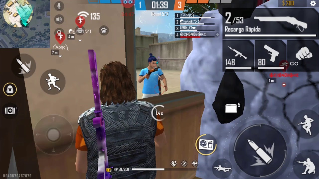 Nos encontramos a un hacker en Free Fire esto fue lo que pasó 😱 y como ...