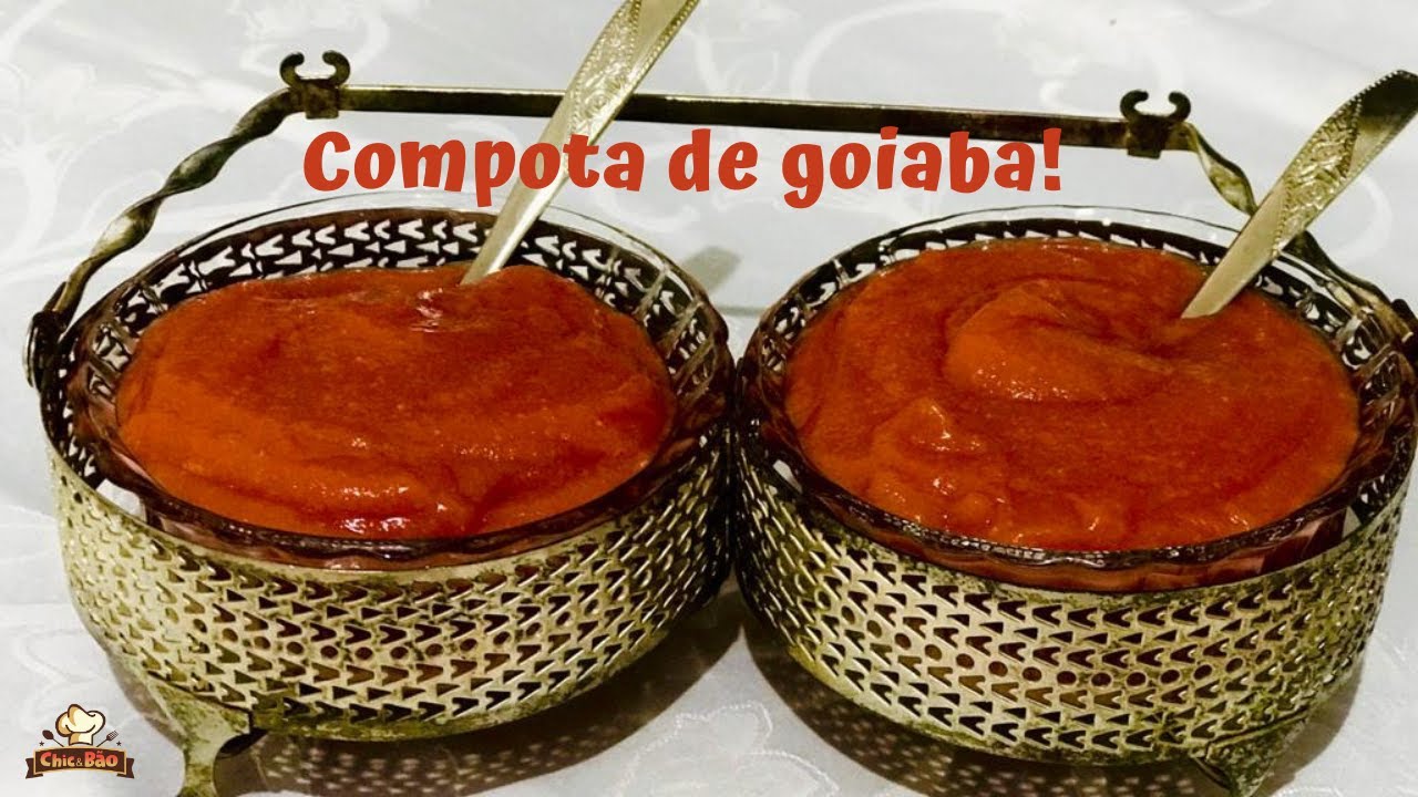 COMPOTA DE GOIABA! DELÍCIA PURA - FÁCIL DE FAZER! - YouTube