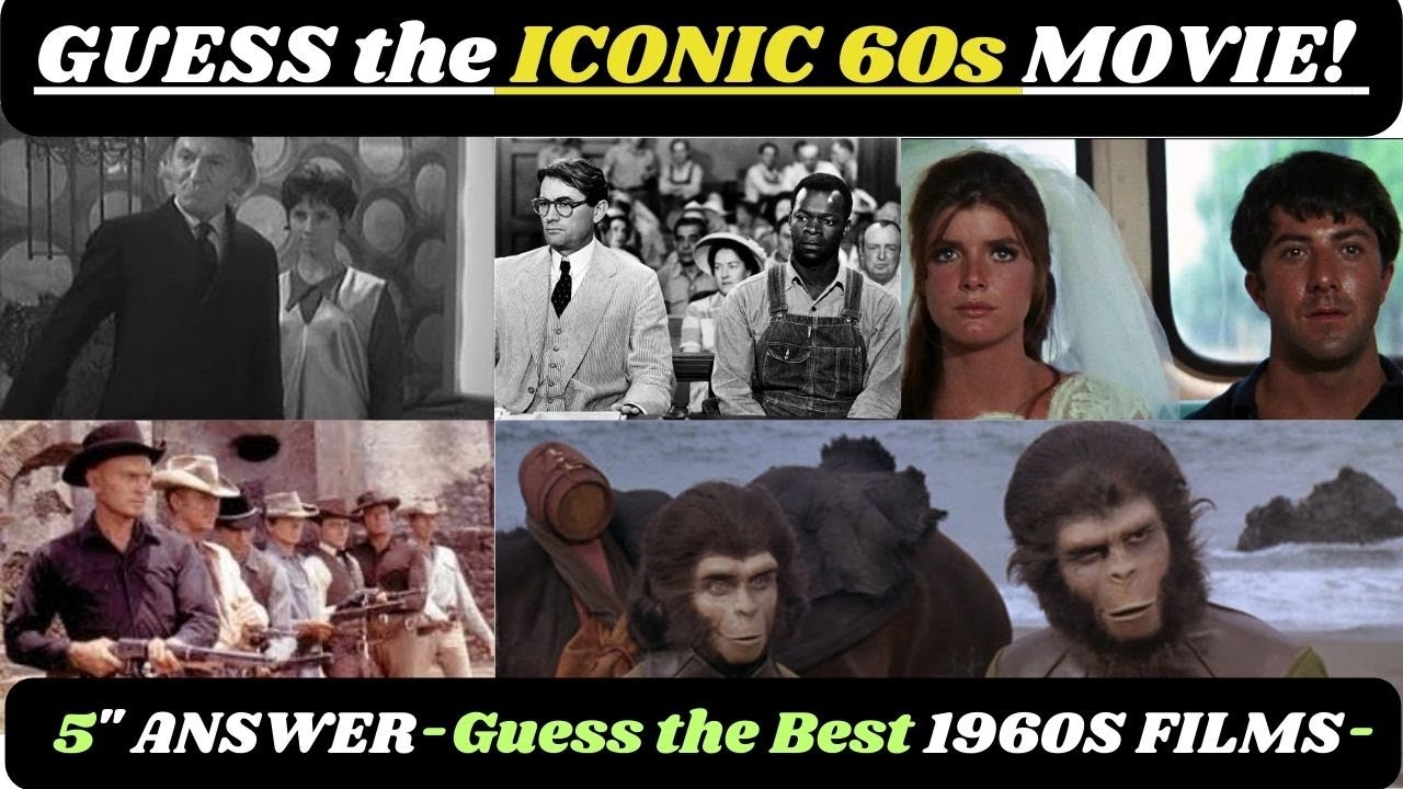 Can You Identify the Iconic 1960s Movie Scene? #moviequiz #moviequizzes ...