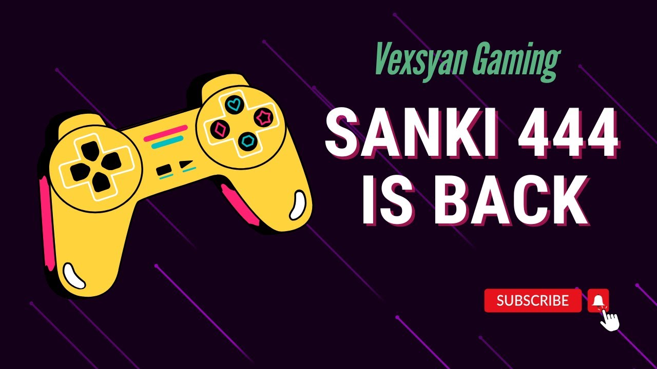 SANKI 444 is back!!!! | Garena Free Fire | Vexsyan Gaming - YouTube