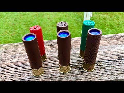 Massive 10 Gauge Buckshot Loads! .395 Cal 00000 Buck! - YouTube