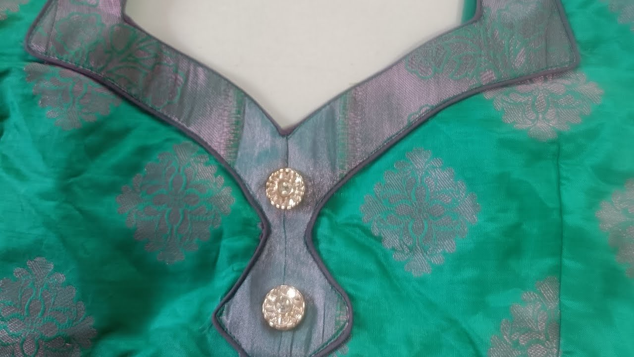 B for bujji is live blouse design stitching - YouTube