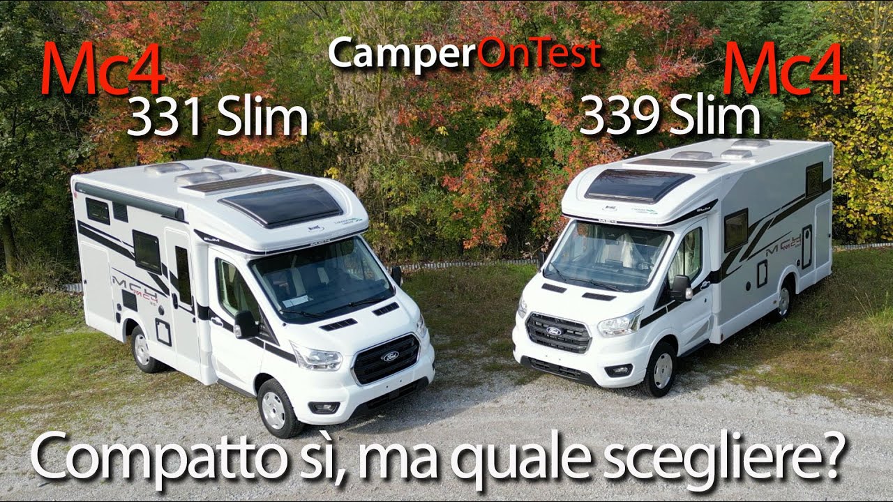 Mc Louis Mc4 331 Slim e Mc4 339 Slim: due semintegrali compatti full optional a confronto - YouTube