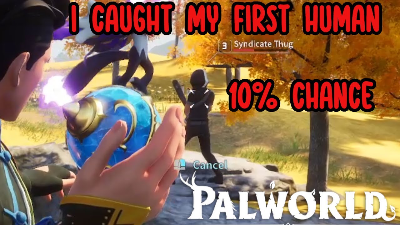 Palworld I Caught My First Human - YouTube