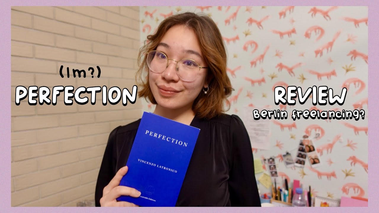 Perfection by Vincenzo Latronico // spoiler free review - YouTube