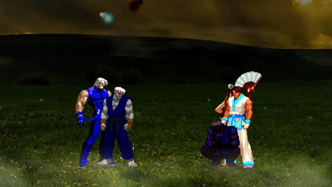 Omega God Ryu & Omega God Rugal vs Omega God Ken & Omega God Kim - YouTube