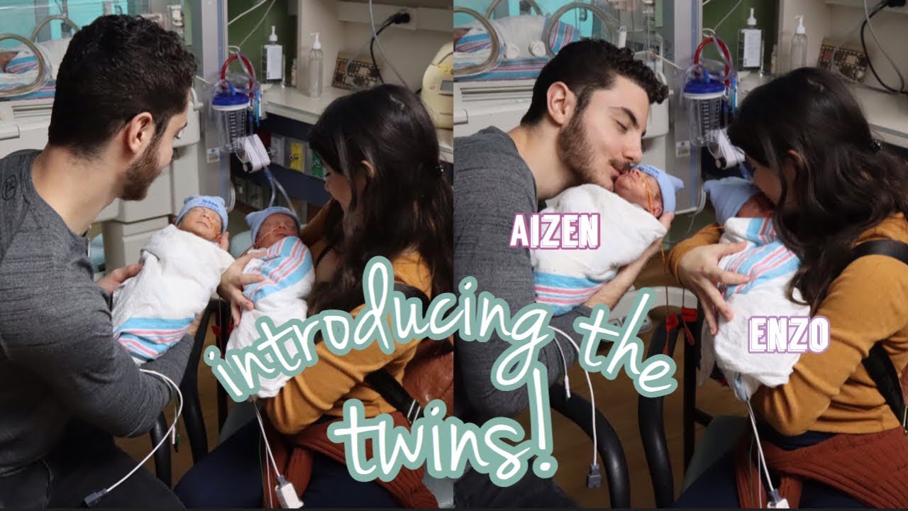 Introducing the Twins!! | TWIN NAME REVEAL! - YouTube