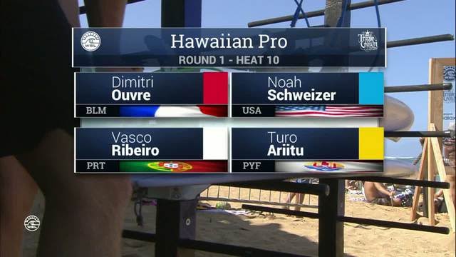 2016 Hawaiian Pro; Round One Heat 10 - YouTube