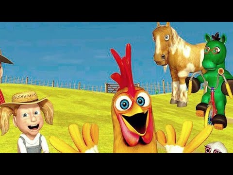 E il gallo corococò e y pavo bailando en la finca| LA VACA LOLA | EL ...