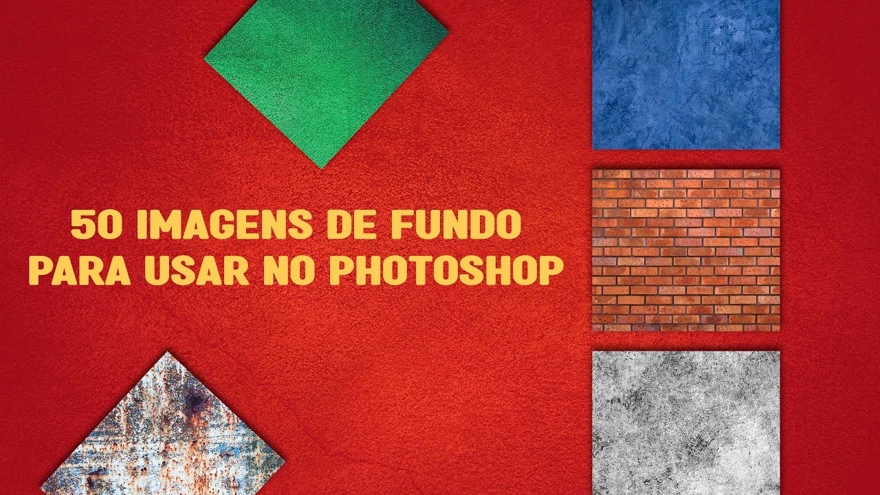 PHOTOSHOP: PACK COM 50 FUNDOS PARA USAR NAS SUAS ARTES - YouTube