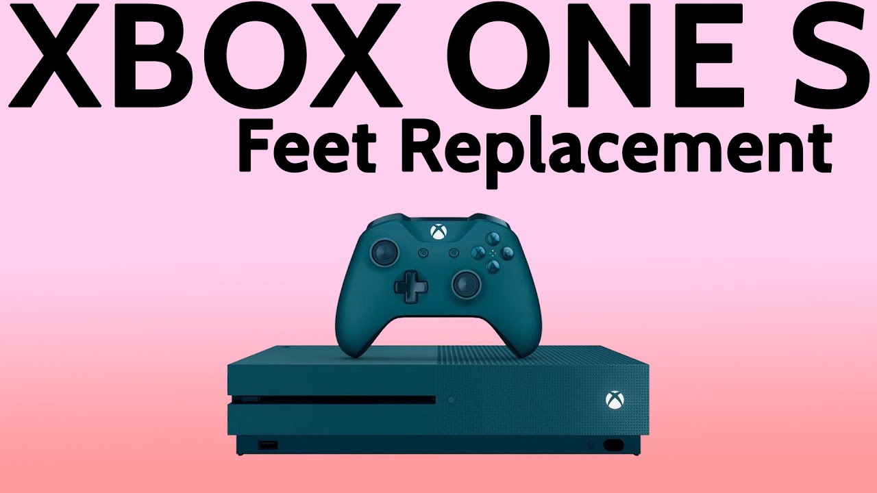 Microsoft Xbox One S X Feet Replacement | Repair Tutorial - YouTube