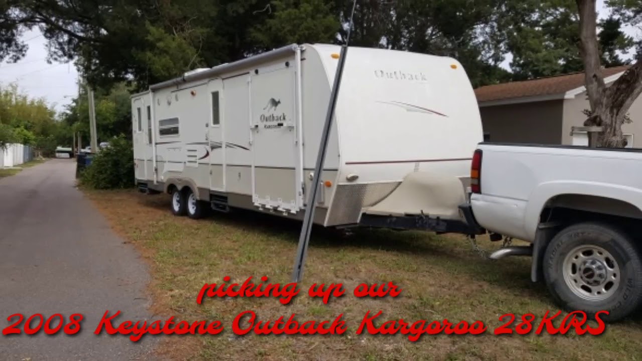 Our "new to us" camper! An 08' Keystone Outback 28KRS click like ...