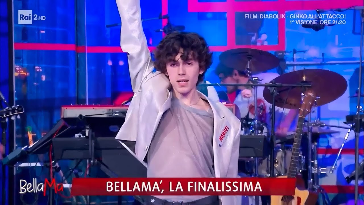 Manuel Cicco - LOOP (Live a BellaMa' - Rai 2) - YouTube