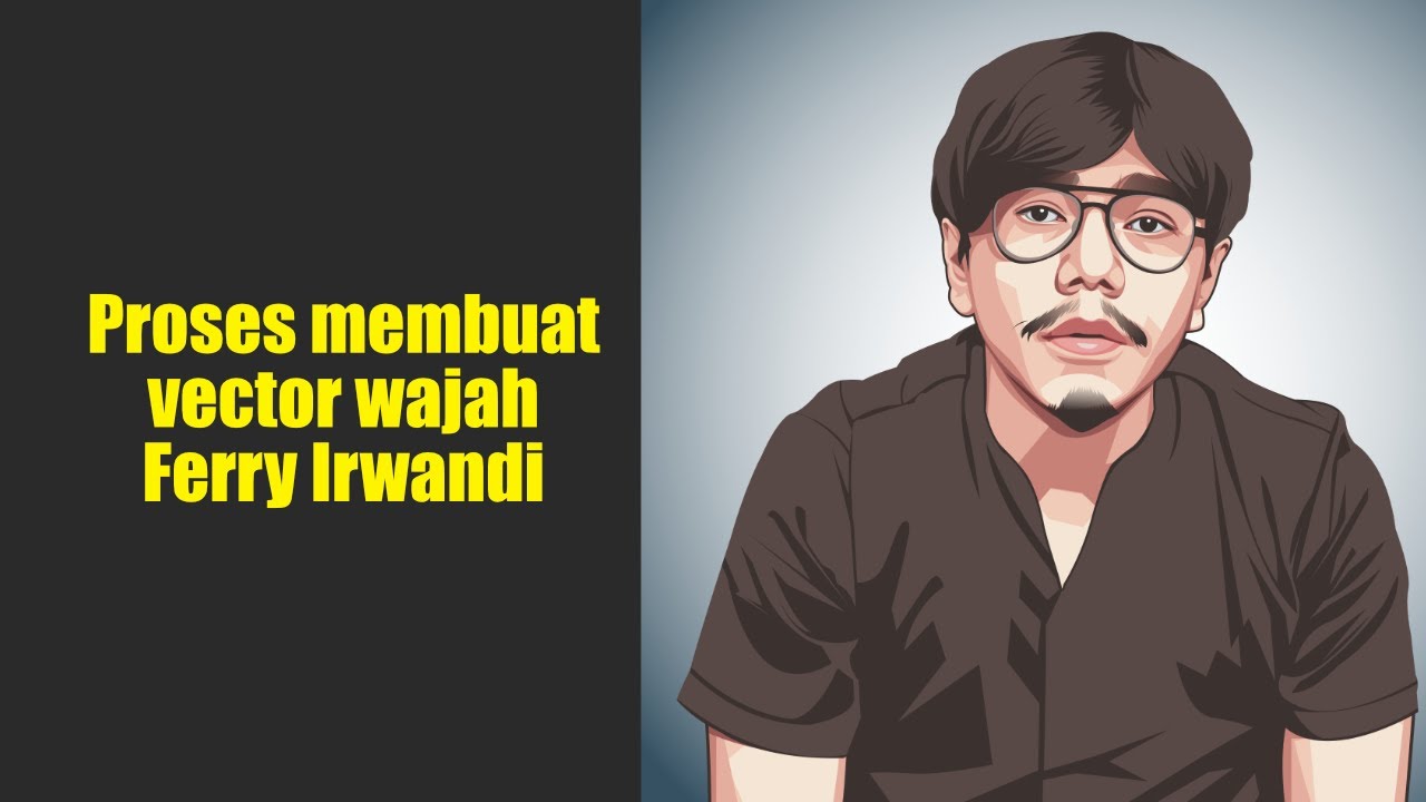 Tutorial Vector wajah Ferry Irwandi di Affinity Designer - YouTube