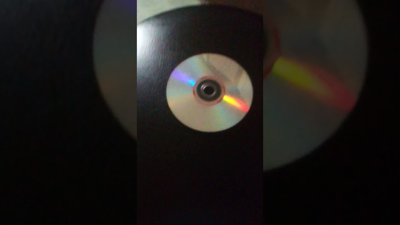 Destroying a DVD - YouTube