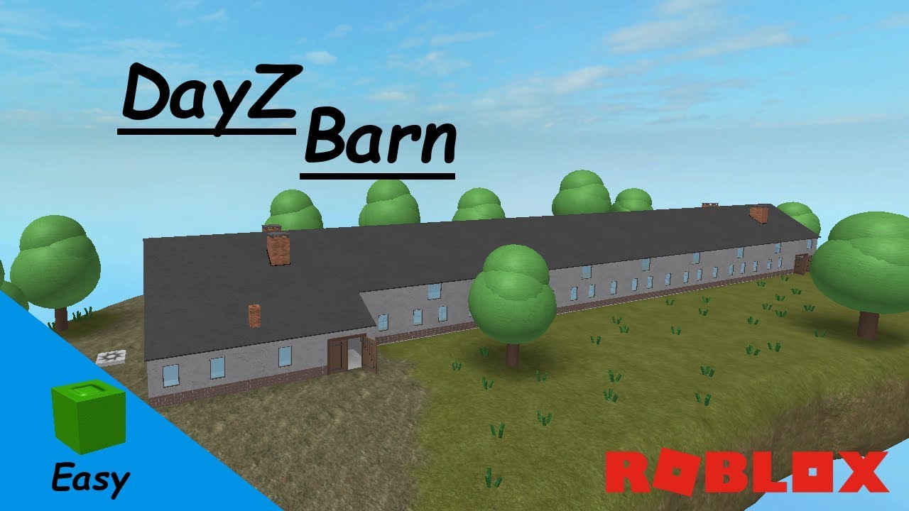 ROBLOX STUDIO SPEED BUILD / Barn [DayZ] - YouTube