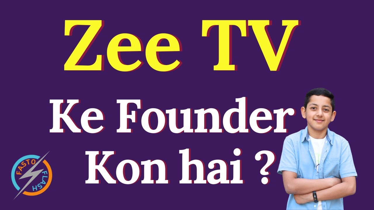 Zee TV ke founder kaun hai | Who founded Zee TV | founder of Zee TV ...