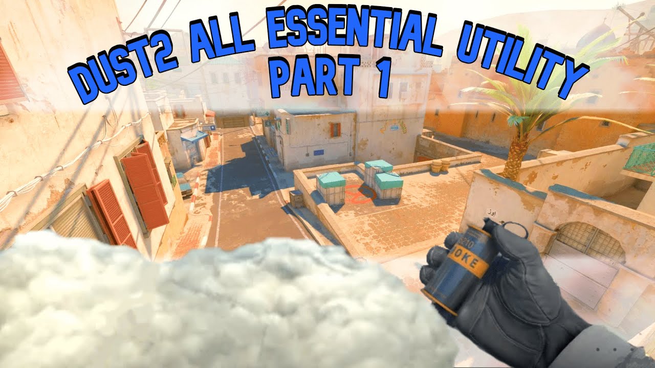 CS2 Dust2 - ALL Essential UTILITY in 10 MINUTES! - YouTube