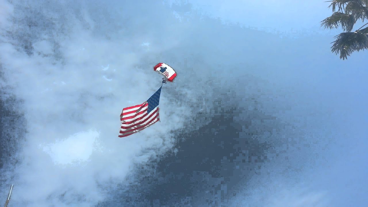 Parachute Crash Landing - YouTube