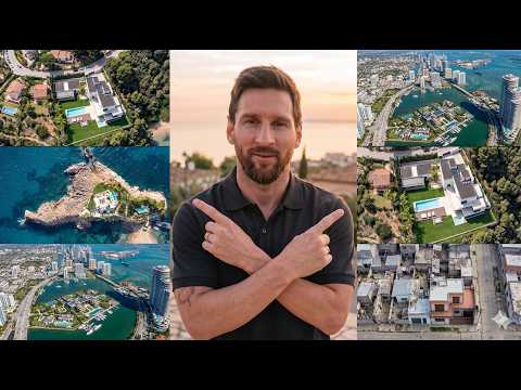 All Lionel Messi Houses 🏡⚽ | Inside the Luxury Homes of a Football Legend