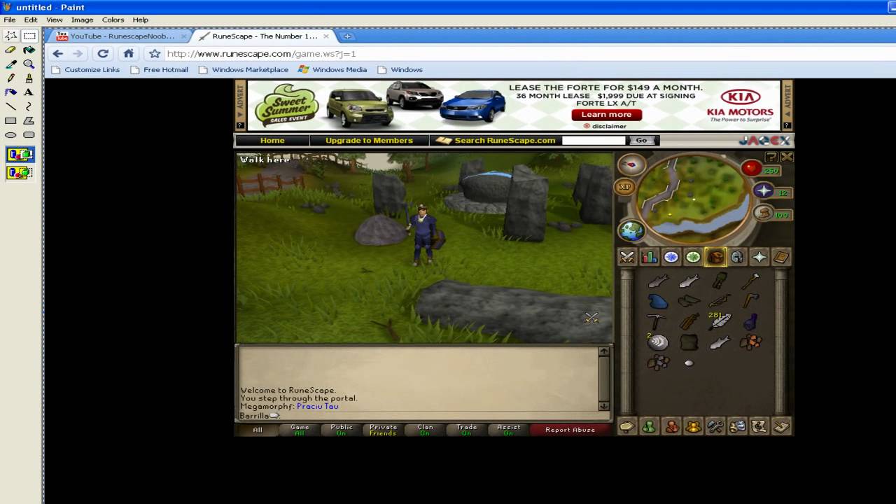 How to take and Edit Screenshots in RuneScape - YouTube