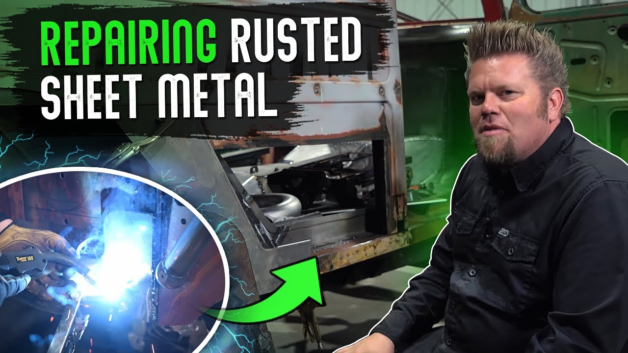 Repairing Rusted Sheet Metal; Willys Wagon Build Ep 6 - YouTube