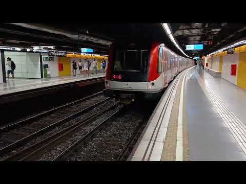 Metro Barcelona L4 Maragall Series 2117 y 9101