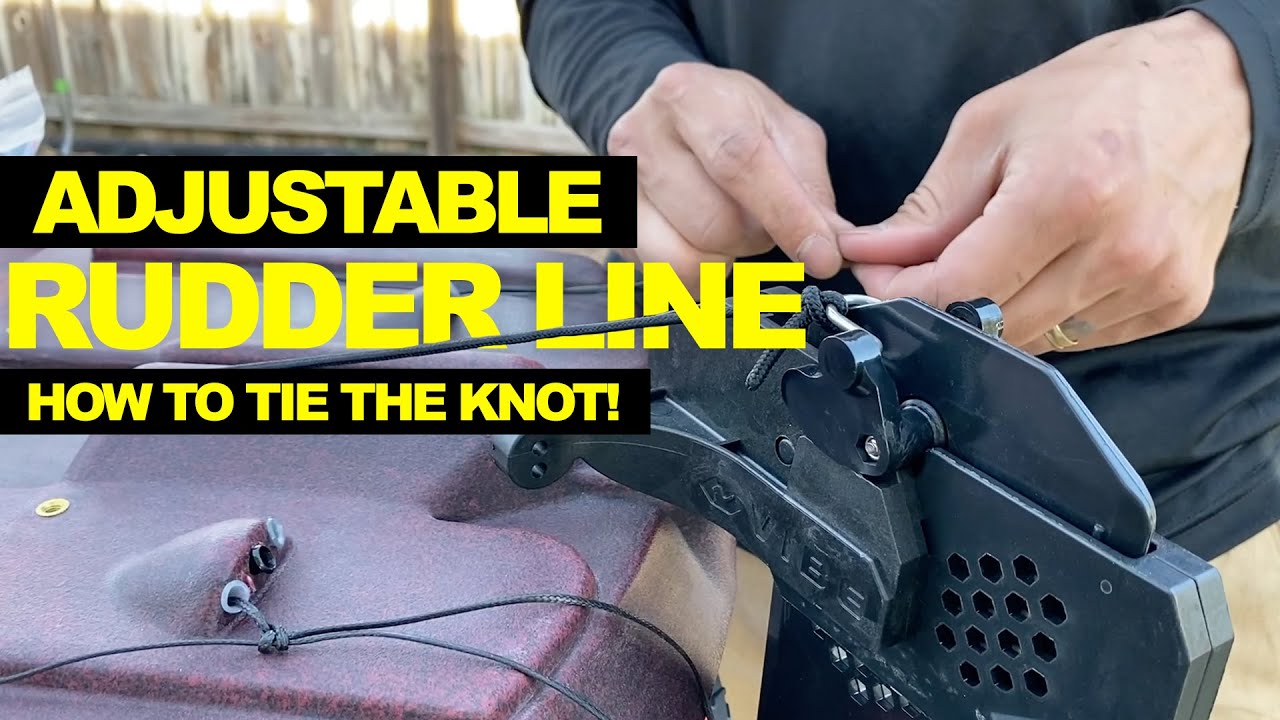 Adjustable Kayak Rudder Line Knot | I MUST KNOW KNOT! - YouTube