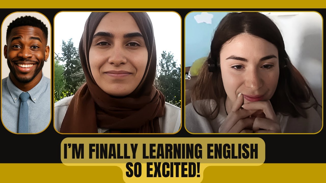I Am Finally Learning English! Excited Student! - YouTube