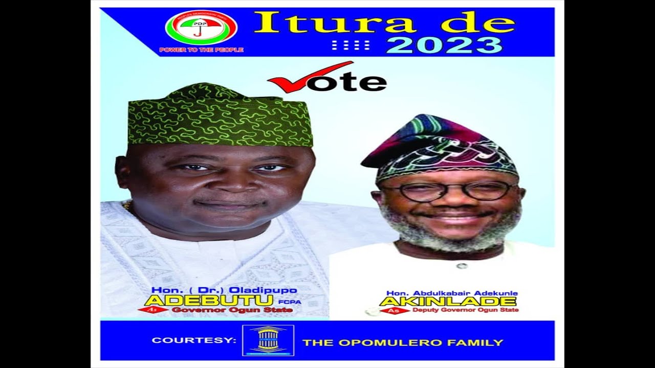 2023 Election: Ogun People endorse PDP's Ladi Adebutu (LADO) for ...