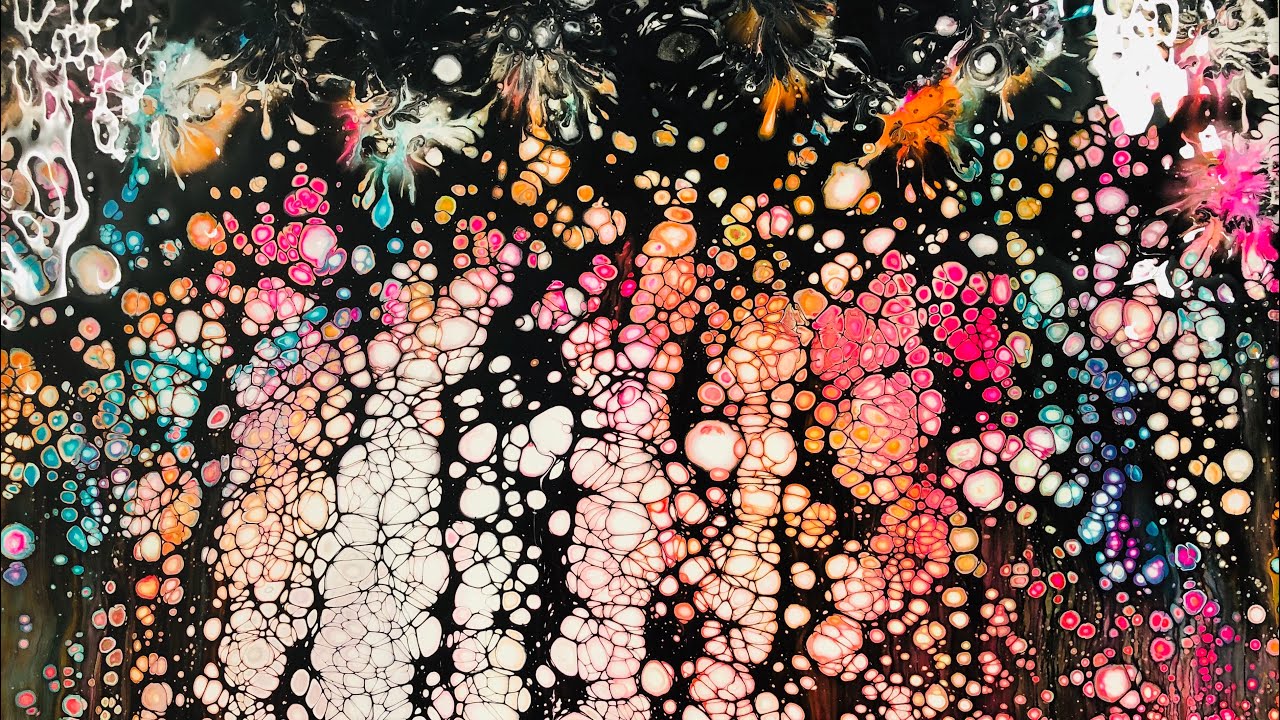 Amazing cells 😉 Video in reverse, show end revised canvas first then ...