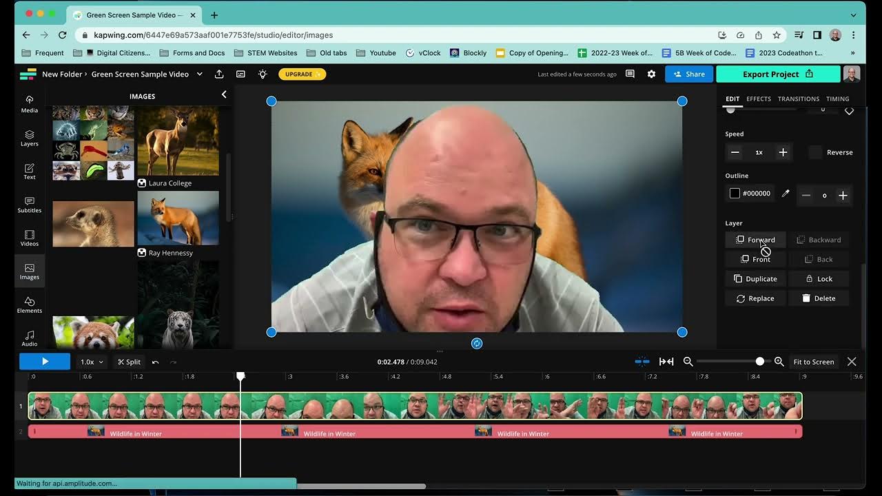 Kapwing Green Screen Tutorial - YouTube