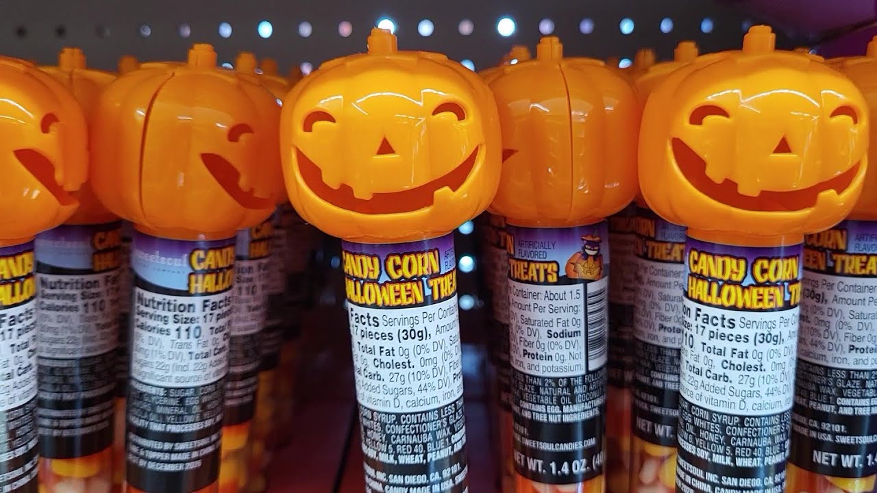 TRICK OR TREAT CANDY AT DOLLAR TREE $1.25 - LOLLIPOPS - BUBBLE GUM ...