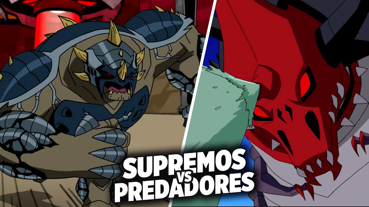 BEN 10: OS ALIENS SUPREMOS PODEM DERROTAR SEUS PREDADORES? - YouTube