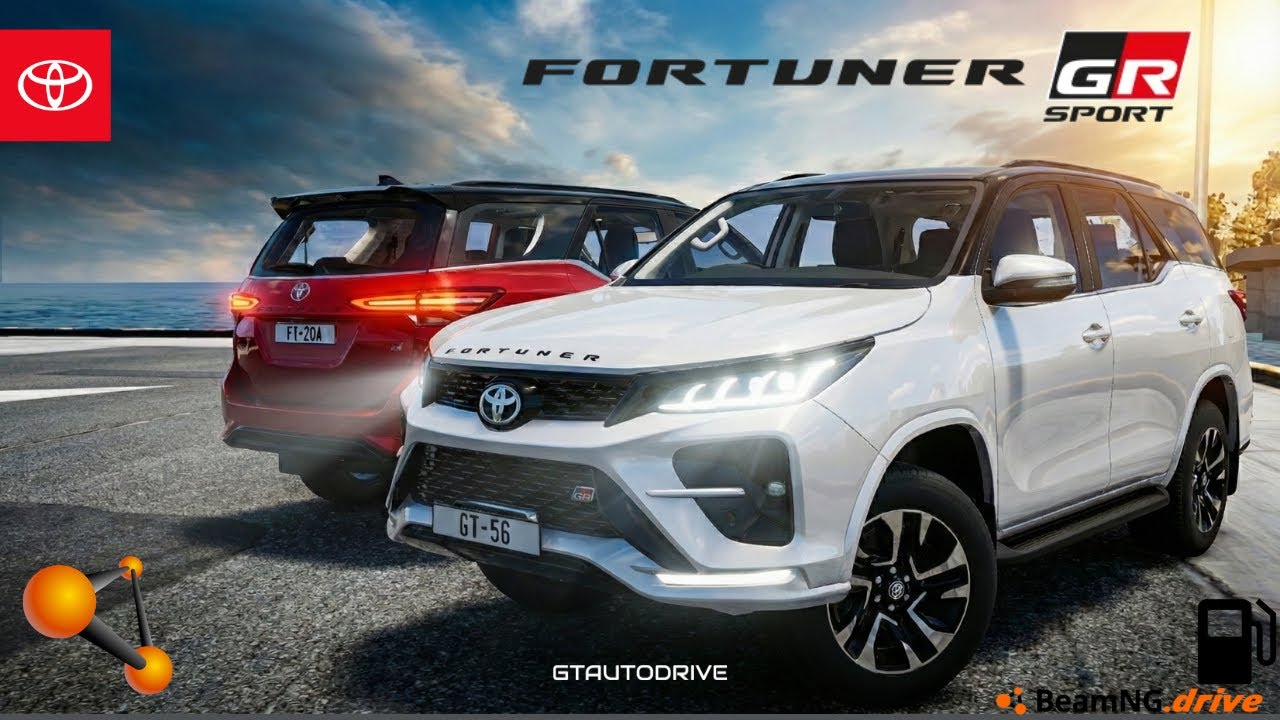 Toyota Fortuner GR Sport (SW4) | BeamNG.drive - YouTube