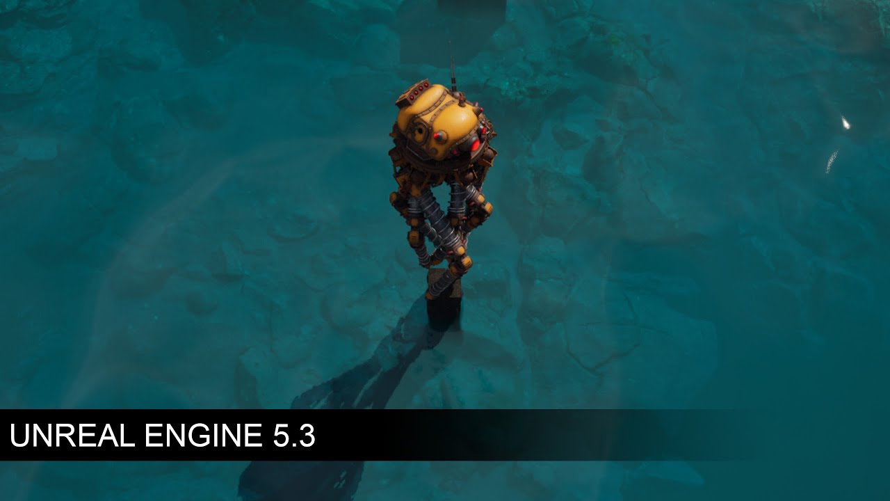 spidertron procedural animation [UE5.3] - YouTube