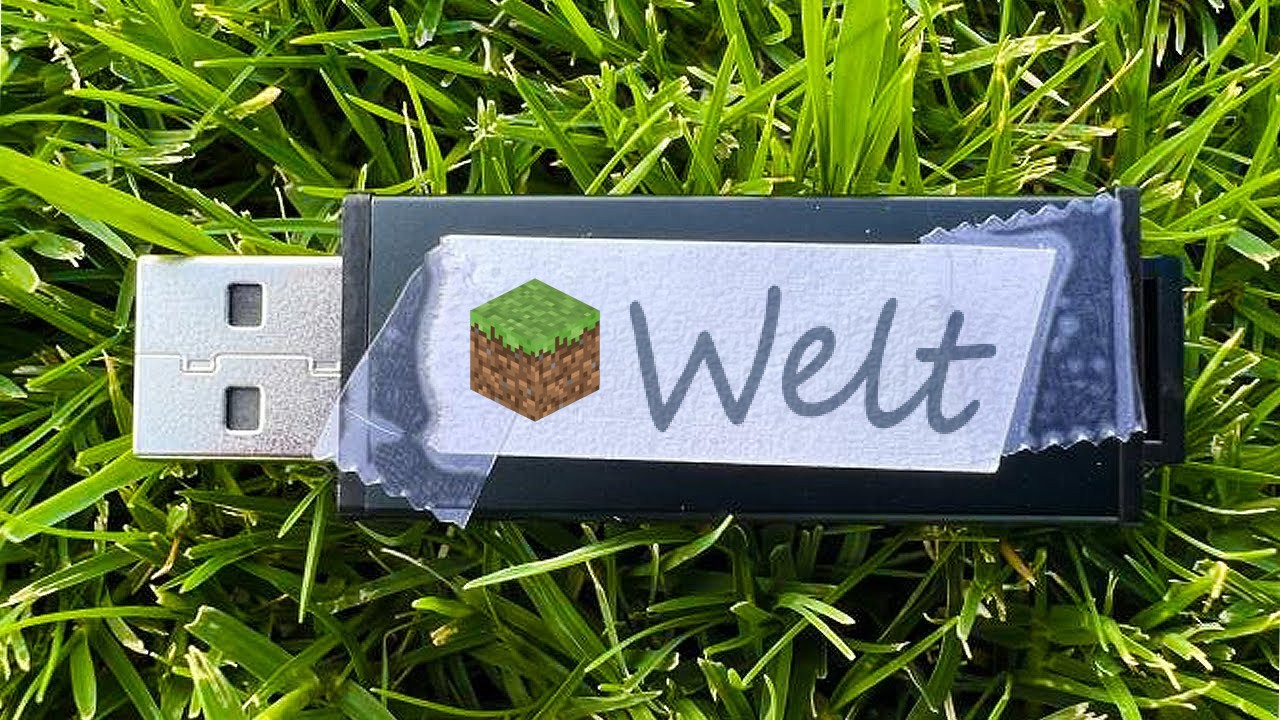Ich FINDE einen GEHEIMEN Minecraft USB-STICK... - YouTube