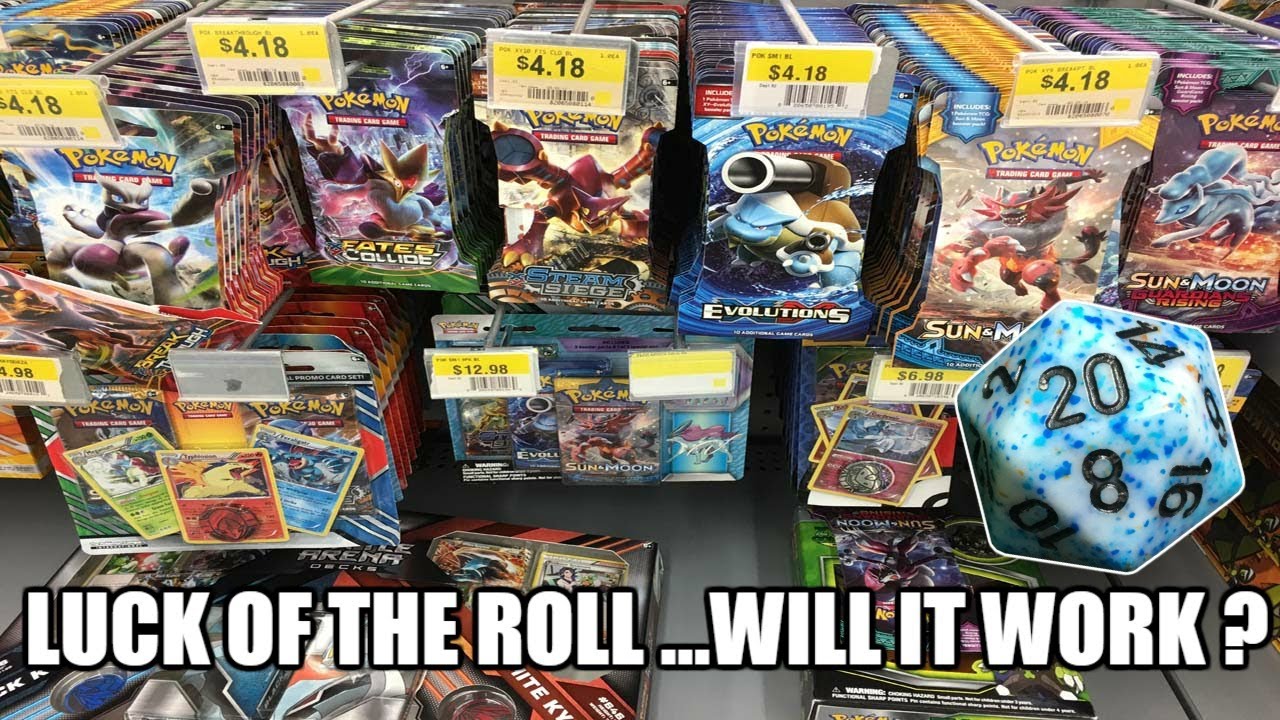 D20 DICE PICKS POKEMON BOOSTER PACKS FOR POKEMON CARD OPENING! - YouTube