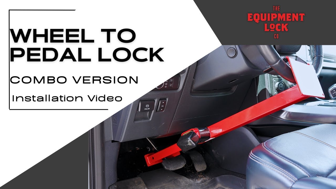 Extraordinary Steering Wheel To Pedal Lock Images