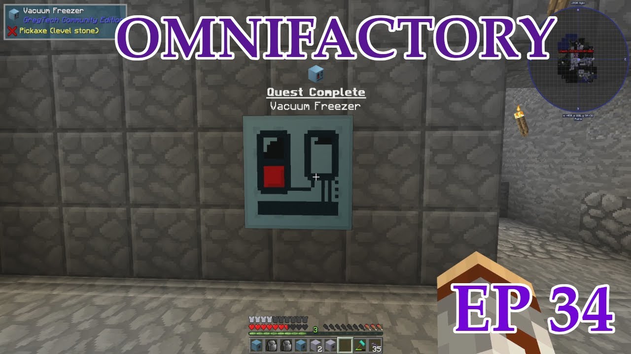 (S2) Omnifactory: Dev Version: Ep 34 - Vac Freezer & Refined Circuits ...