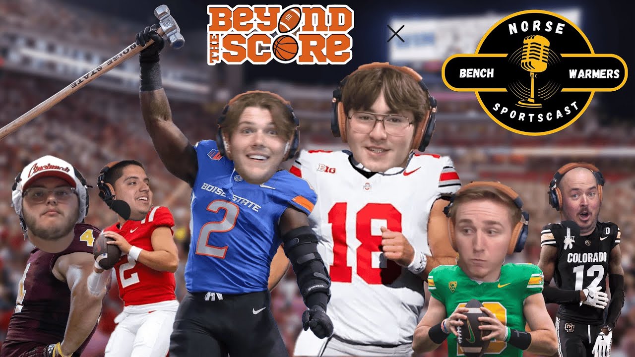 LIVE COLLEGE FOOTBALL PLAYOFF REACTIONS!!! FEAT. BEYOND THE SCORE - YouTube