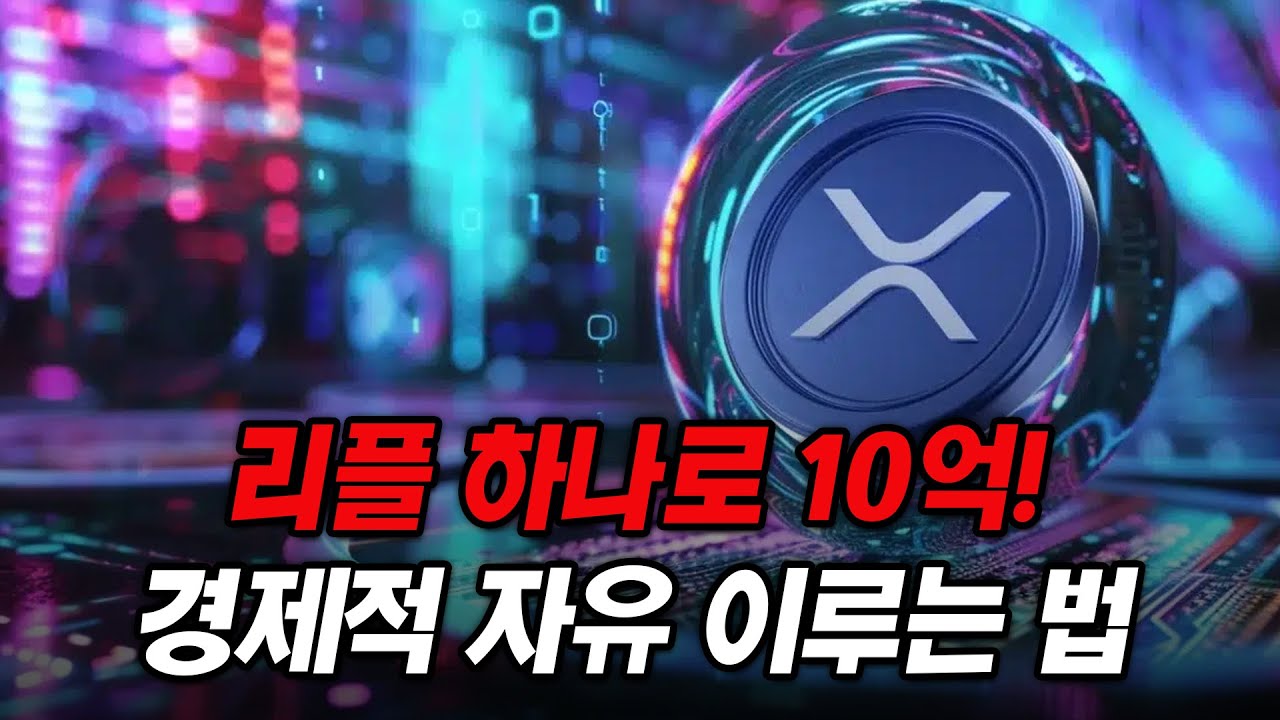 리플 지금이 기회 우리가 경제적 자유를 누릴수 있는 기회 리플 Sec 금리인하 Youtube