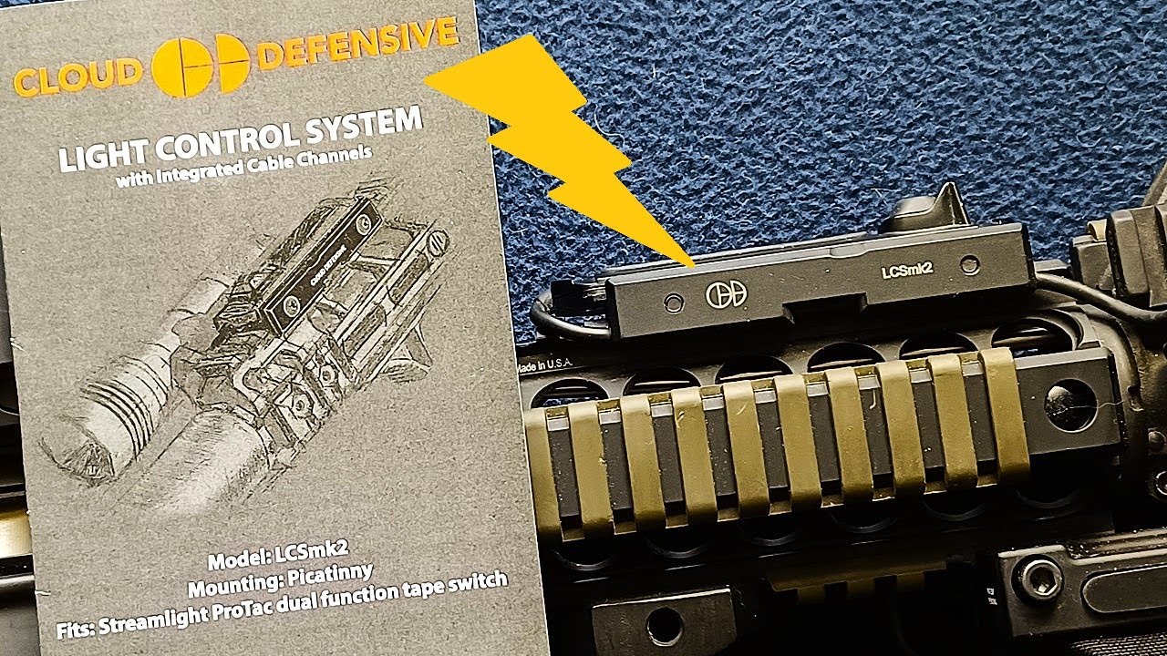 CLOUD DEFENSIVE LCSmk2 Light Control System for STREAMLIGHT PROTAC Dual ...