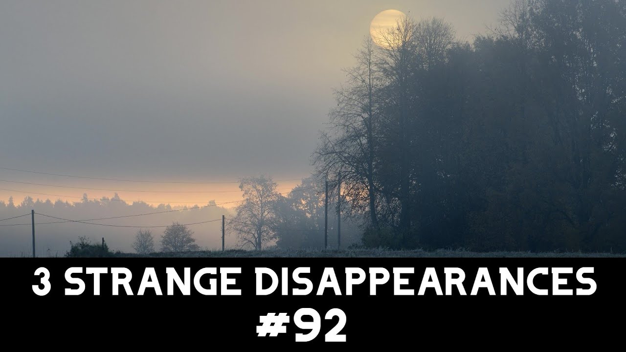 3 Very STRANGE DISAPPEARANCES | Part 92 - YouTube