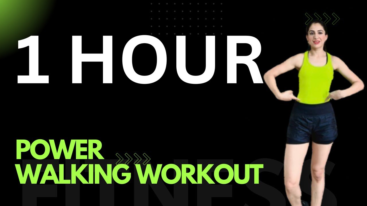 1 Hour HIIT Power Walking Workout for Weight Loss - YouTube