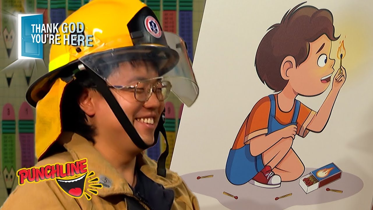 Teaching Fire Safety To Children | Thank God You're Here - YouTube